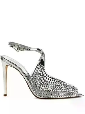 NICOLÒ BERETTA 100mm Beiby Stiletto Sandals