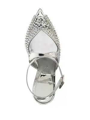 NICOLÒ BERETTA 100mm Beiby Stiletto Sandals