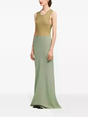 AMI Paris Bias-cut Maxi Skirt