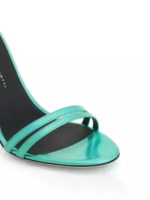GIUSEPPE ZANOTTI 105mm Catia Sandals - Blue