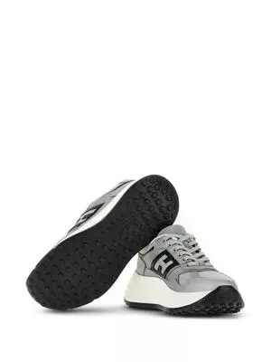 Hogan Side Logo Patch Platform Sneakers