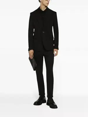 Dolce & Gabbana Pressed-crease Tapered Trousers