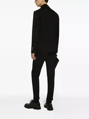 Dolce & Gabbana Pressed-crease Tapered Trousers