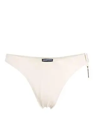 Jacquemus Le Bas De Maillot Signature Bikini Bottoms - Neutrals