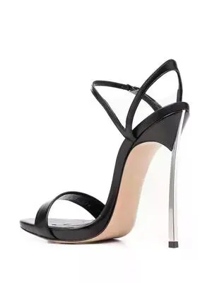 Casadei Leather Open-toe Heeled Sandals