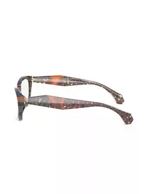 ALAIN MIKLI Cat-eye Frame Glasses