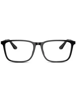 Giorgio Armani Rectangle-frame Glasses - Black