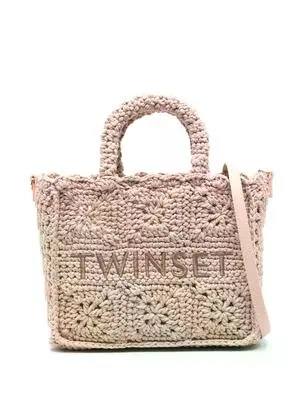 TWINSET Crochet Tote Bag