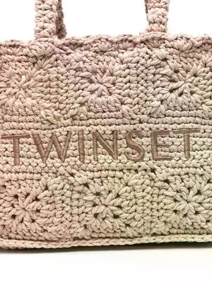 TWINSET Crochet Tote Bag
