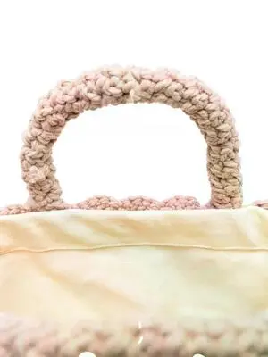 TWINSET Crochet Tote Bag