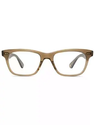 Garrett Leight Square-frame Glasses - Brown