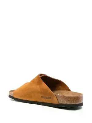 BIRKENSTOCK Zürich Buckled Slip-on Sandals - Brown