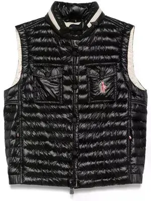 Moncler Padded Gilet - Black