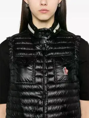 Moncler Padded Gilet - Black