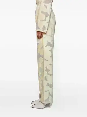 Loulou De Saison Floral-patterned Palazzo Pants - Neutrals