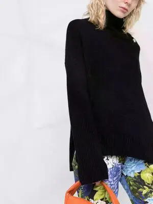Zadig&Voltaire Alma Star-charm High-neck Jumper