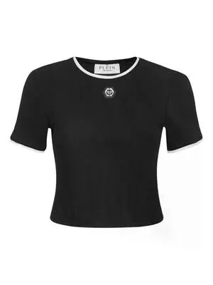 Philipp Plein Logo-patch T-shirt - Black