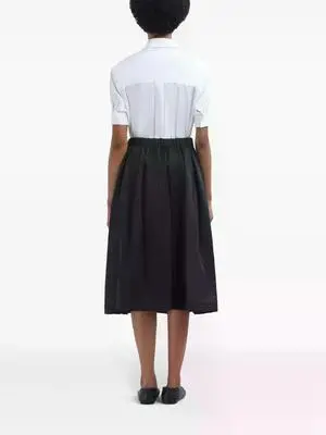 Marni Logo-embroidered Midi Skirt