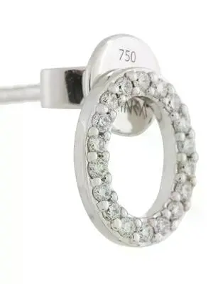 ALINKA 18kt White Gold Cloud Diamond Stud Earring