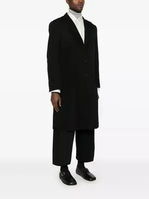 Yohji Yamamoto Wool Twill Coat