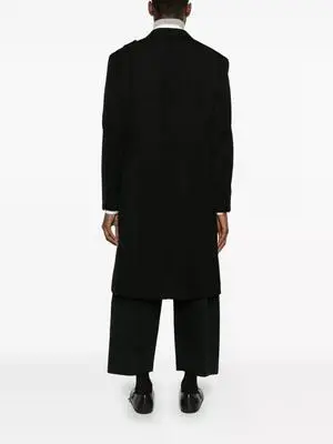 Yohji Yamamoto Wool Twill Coat