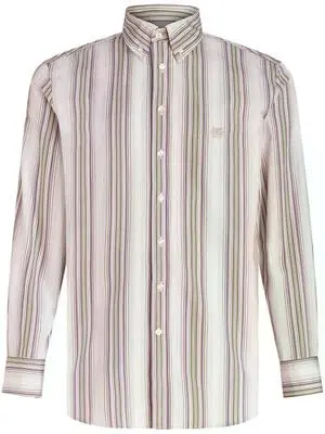 Etro Stripe-print Button-down Shirt