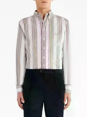 Etro Stripe-print Button-down Shirt