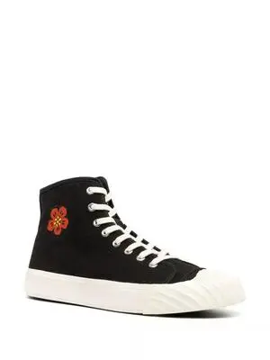 Kenzo School High-top Sneakers - Black