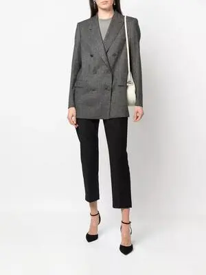 DONDUP Low-rise Tailored Cropped Trousers