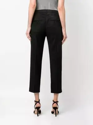 DONDUP Low-rise Tailored Cropped Trousers