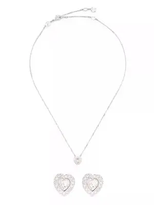 SWAROVSKI Angelic Necklace Set - Silver