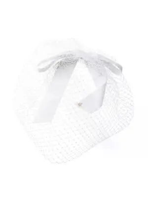 MAISON MICHEL Annie Hair Band - White