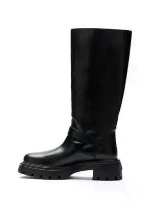 STUART WEITZMAN Emerson Moto Boots - Black
