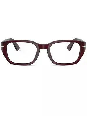 Persol Po3365v Rectangle Frame Glasses - Red