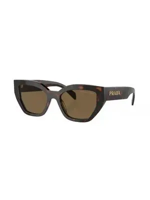 Prada Tortoiseshell Cat-eye Sunglasses - Brown