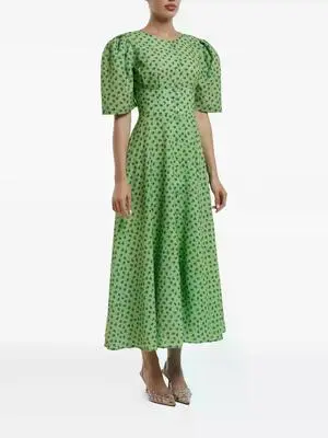 POST MERIDIEM Button-down Midi Dress