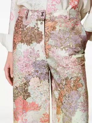 TWINSET Floral-print Trousers