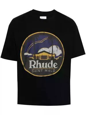 Rhude Logo-print Cotton T-shirt