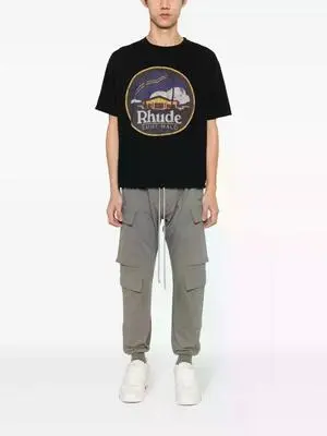Rhude Logo-print Cotton T-shirt