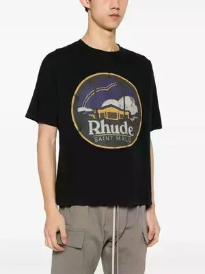Rhude Logo-print Cotton T-shirt