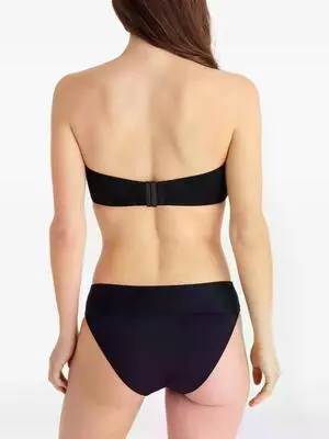 ERES Stretch Bandeau Bikini Top - Black