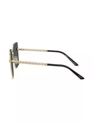 Versace Oversized Square Frame Sunglasses