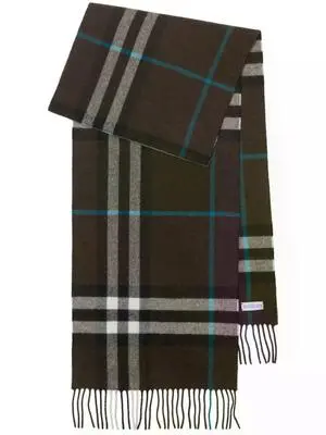 Burberry Vintage Check Cashmere Scarf - Brown