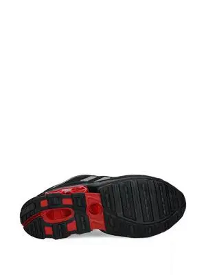 Adidas Megaride Mesh-paneled Sneakers - Black