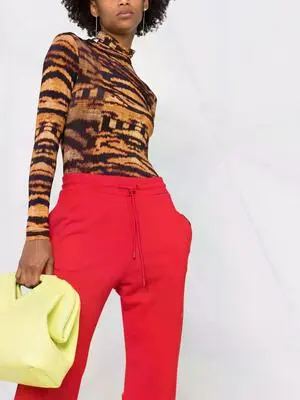 MSGM Drawstring Logo-print Joggers