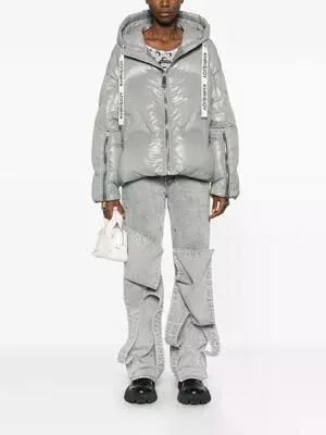 Khrisjoy Quilted Puffer Jacket - Grey