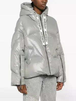 Khrisjoy Quilted Puffer Jacket - Grey