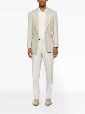 BILLIONAIRE Linen Trousers - Neutrals