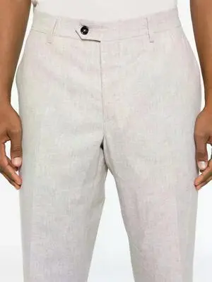 BILLIONAIRE Linen Trousers - Neutrals