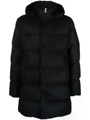 Woolrich Detachable-hood Quilted Padded Coat